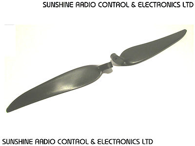 RC Glider Plane Blades 12" x 6.5" CAM Folded Folding Propeller E Flight ...