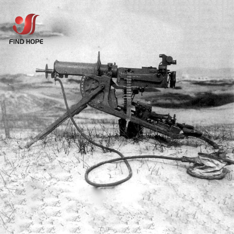 1:6 German WW1 Maxim MG08 Machine Gun Assemble Model Gun Toy For Action ...