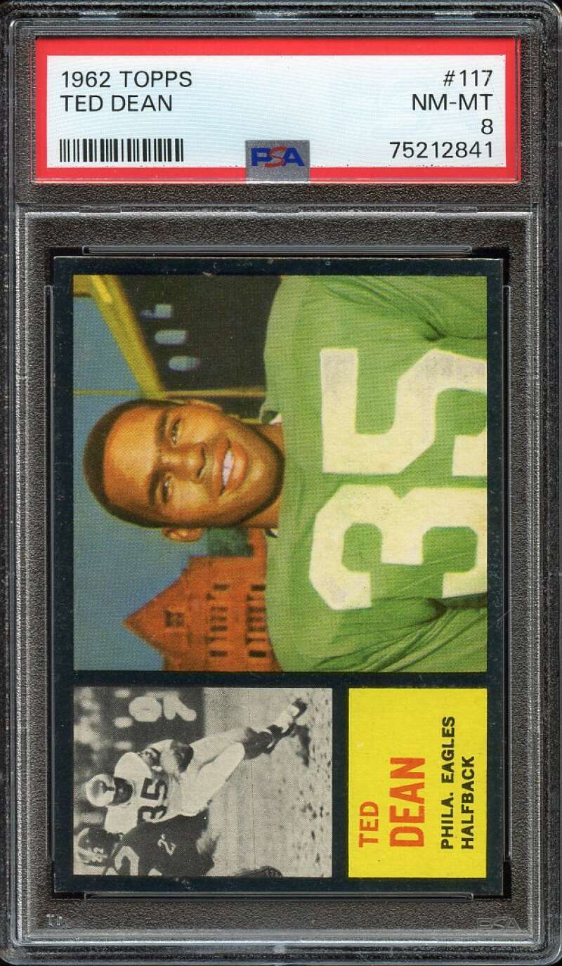 1962 Topps - #117 Ted Dean for sale online | eBay