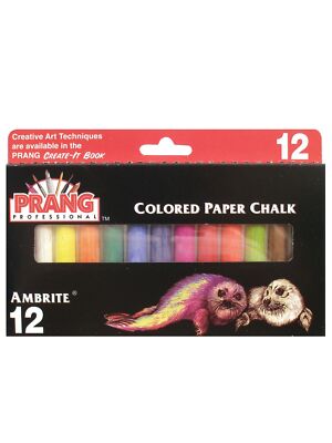 Prang Ambrite Colored Paper Chalk - box of 12 | eBay