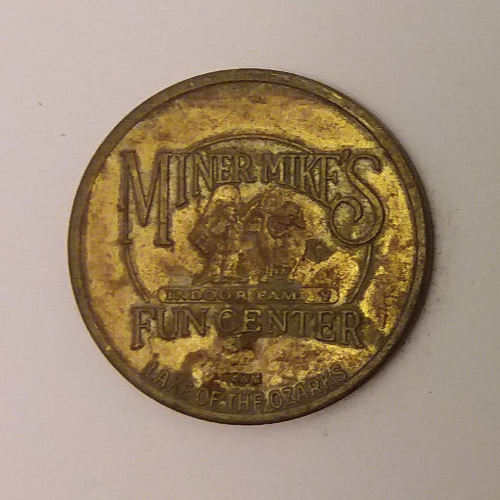 Miner Mike's Arcade Lake of The Ozarks Missouri Game Token 24mm | eBay