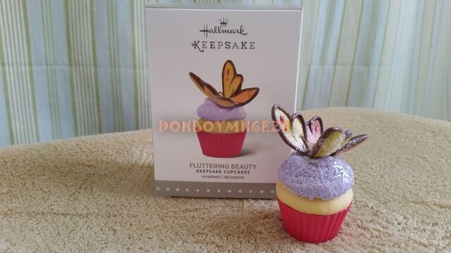Hallmark 2016 Fluttering Butterfly Keepsake Cupcake series Ornament | eBay