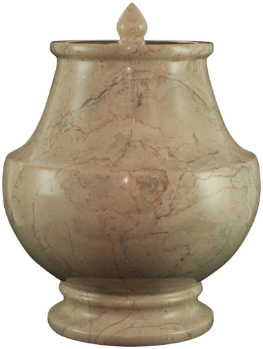 Triton Cream Colored Cameo Marble Adult Funeral Cremation Urn | eBay