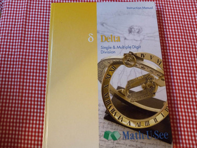 Math U See Delta Instruction Manual Hardcover Book 9781608260119| eBay