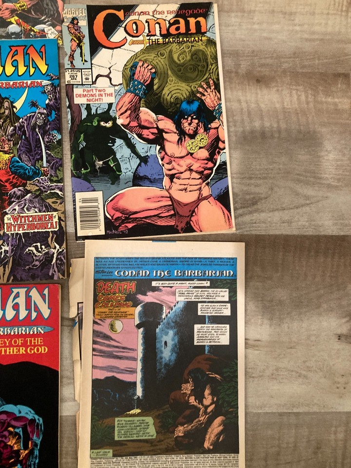 Conan the Barbarian Lot #241 & 242 McFarlane, Jim Lee 237-262 Misc ...