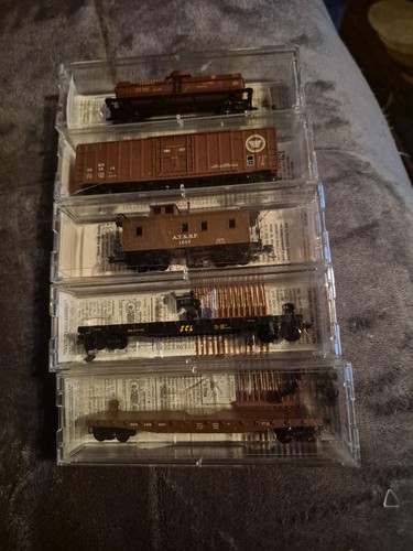 Micro Trains N Scale 5 Freight Cars In Box | eBay Australia
