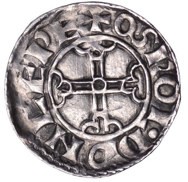 Saxon, Edward the Confessor, Pointed Helmet Type Penny Lewes Mint ...