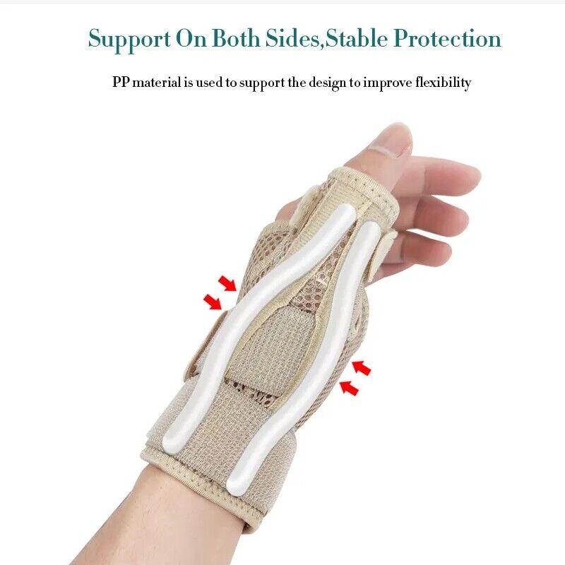 Unisex Splint Sprain Arthritis Bandage Orthopedic Hand Brace Thumb ...