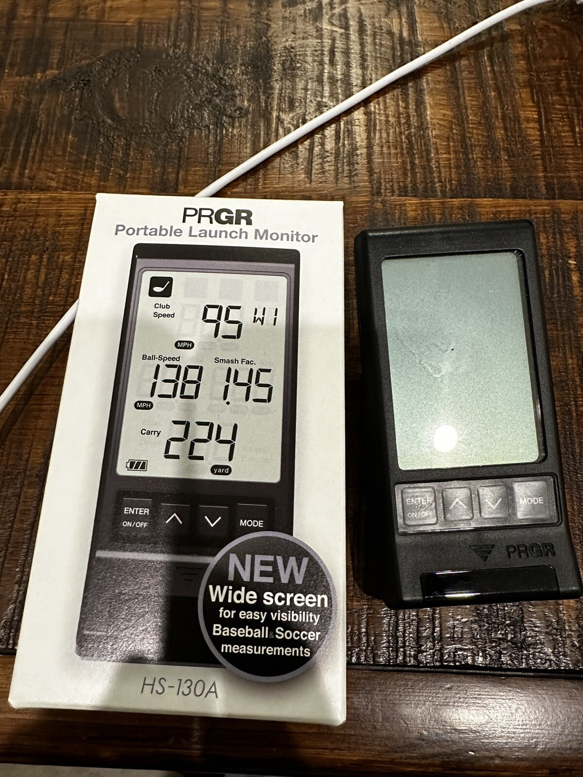 PRGR HS-130A Portable Golf Launch Monitor - Black 4573147609642 | eBay