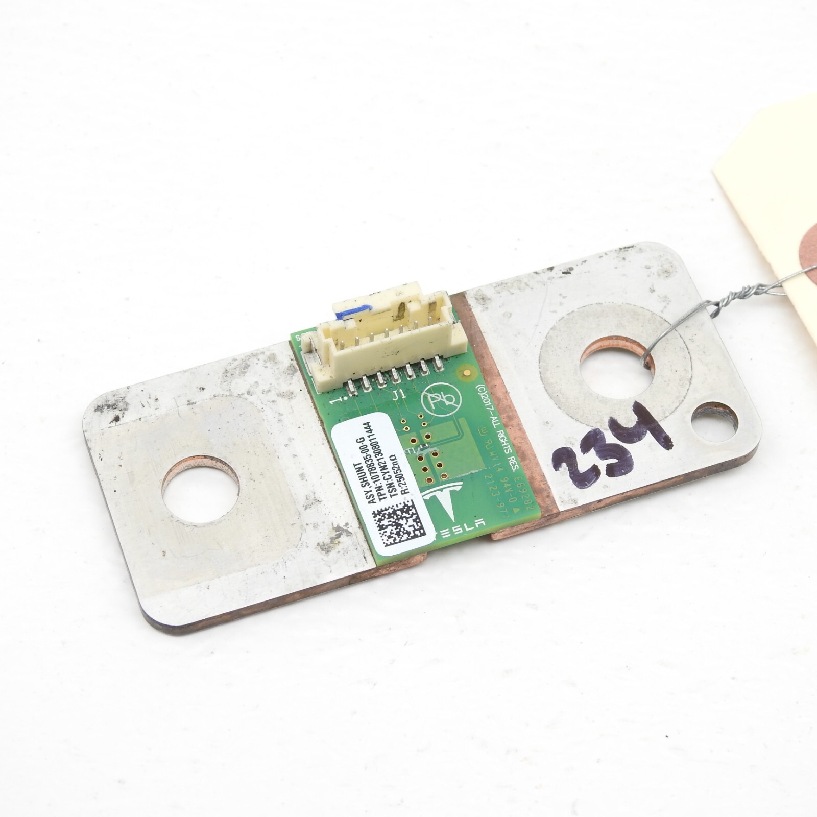 2017-2022 Tesla Model 3 Battery Module AMP Chip Shunt Assembly Factory ...