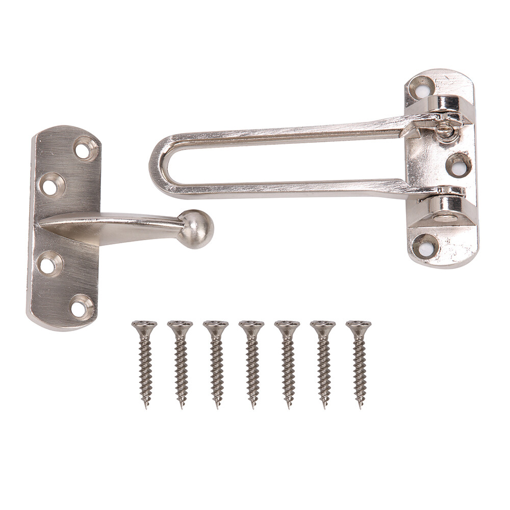 Inside Door Lock Latch Swing Bar Front Door Guard Stopper for Home ...
