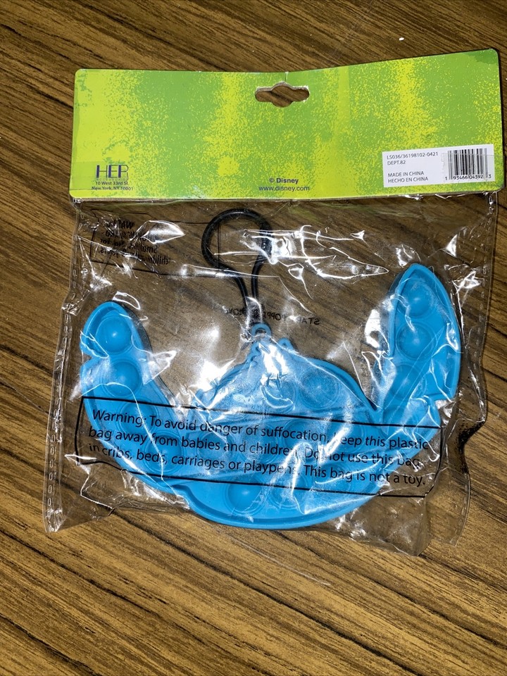 Stitch Popper Fidget Keychain NEW | eBay