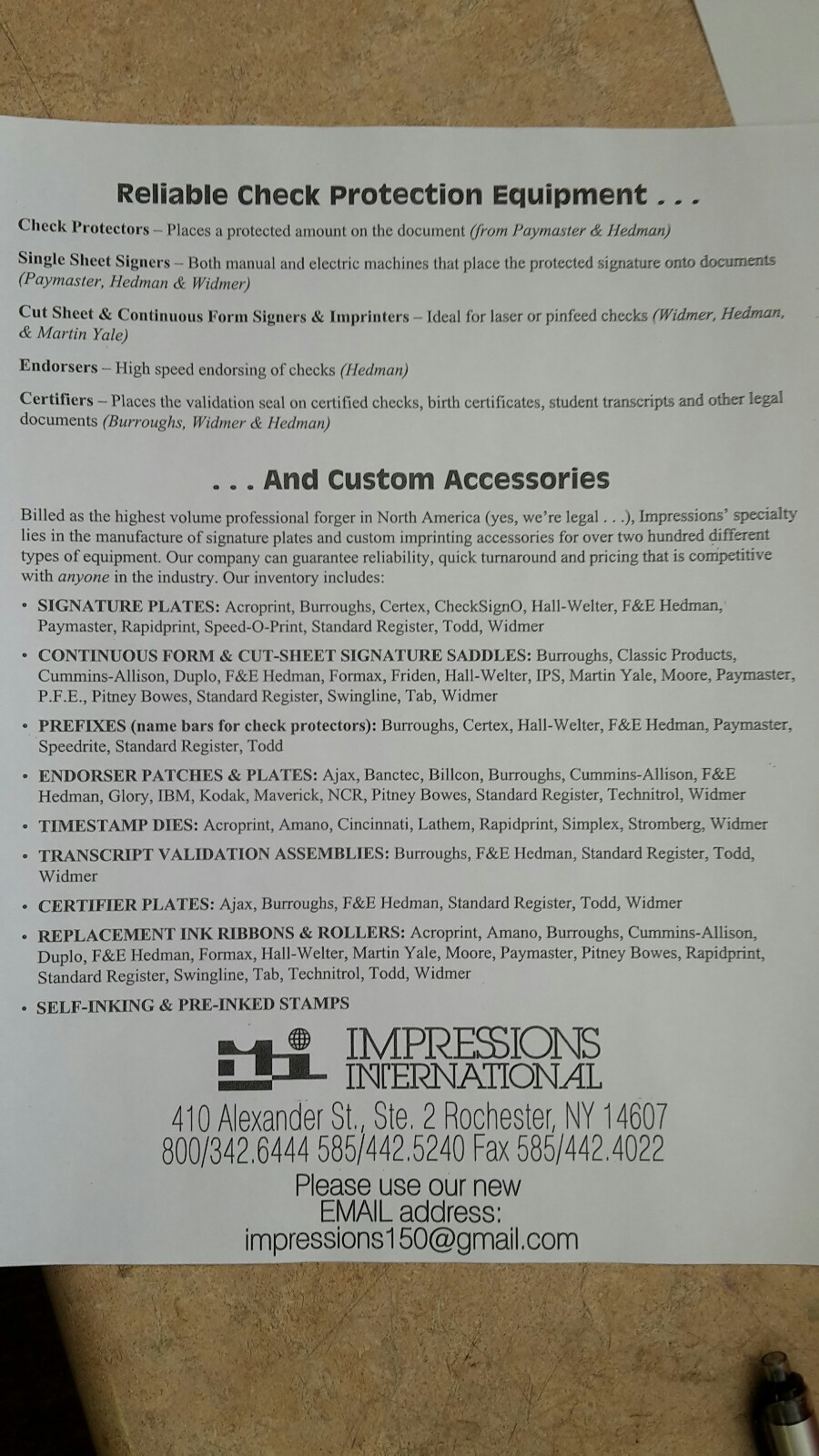 Paymaster Hedman and more Checkwriter Ink Red Blue Black x3 | eBay