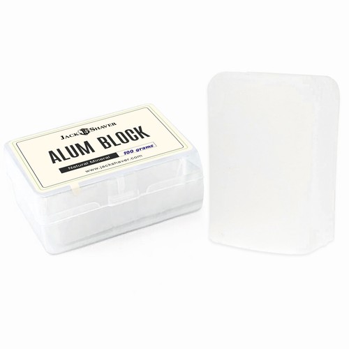 Alum Block After Shave Natural Antiseptic Astringent Stone Shaving ...