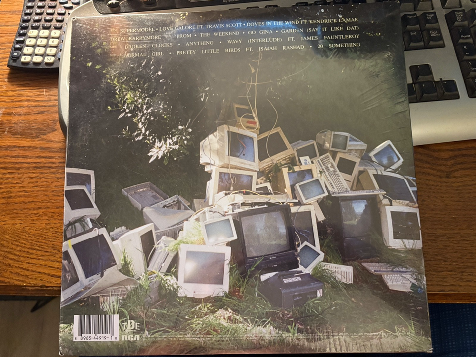 SZA CTRL 2 LP SET On TRANSLUCENT GREEN VINYL NEW LIMITED EDITION ...