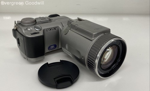 Sony Cybershot DSC-F707 5MP 10X Zoom Digital Camera Powers On Untested ...