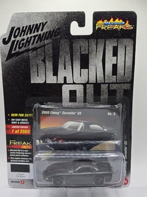 JOHNNY LIGHTNING BLACKED OUT 2000 CHEVY CORVETTE C5 STREET FREAKS ...