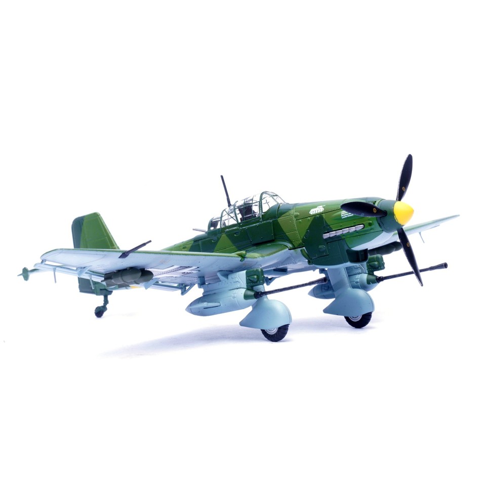 1/72 WWII German Stuka Junkers Ju-87G1 Dive Bomber Model Gifts Choice ...