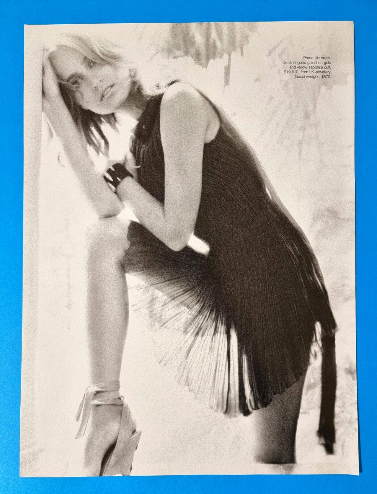 High Heels Magazine - 1 Page Print AD Woman Fashion Long Legs Shoes | eBay