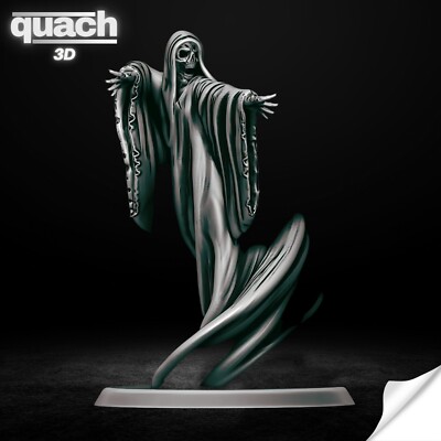 Ghost Miniature (Pre Supported) Ghost Stl File 3D Printing, Ghost Stl ...