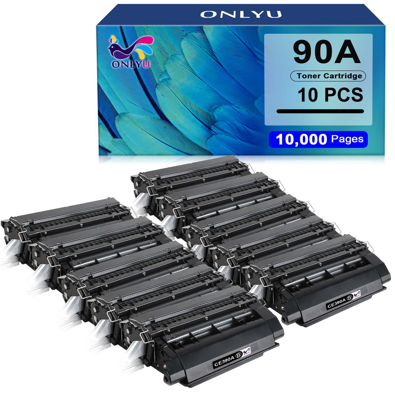90A Black Toner compatible with HP CE390A Enterprise 600 M602 M603 ...