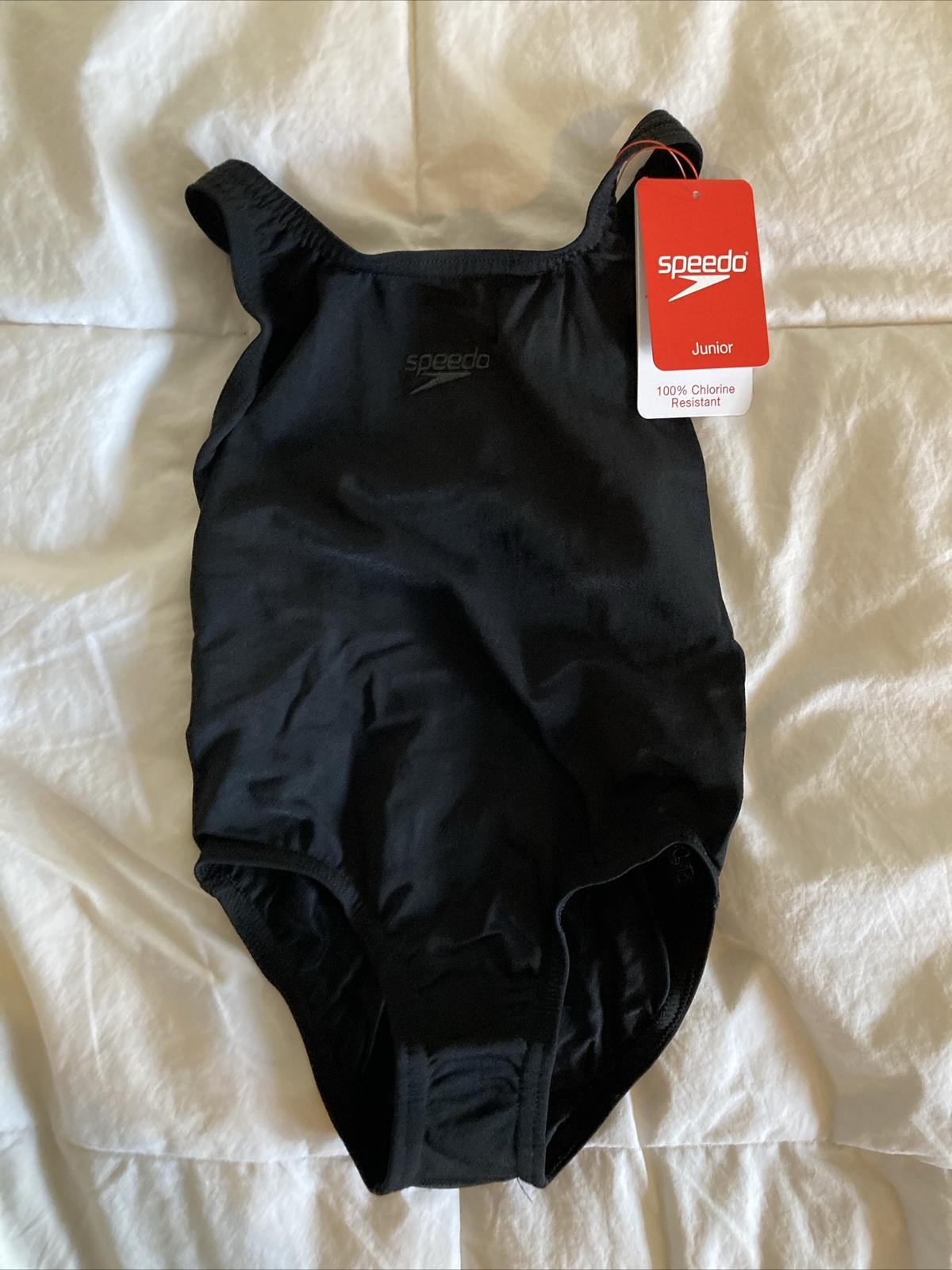 4 Yrs SPEEDO GIRLS ESSENTIAL ENDURANCE+ MEDALIST SWIMSUIT - BLACK SWIM ...