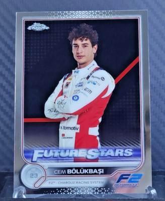 Cem Bolukbasi 2022 Topps Chrome F1 FUTURE STARS #96 F2 Charouz Formula ...