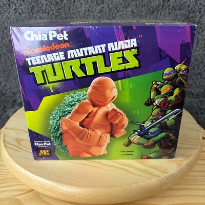 Chia Pet Teenage Mutant Ninja Turtles Decorative Planter Nickelodeon ...