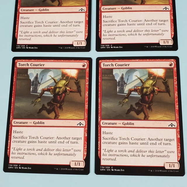 MTG Torch Courier Guilds of Ravnica 119/259 Regular Common for sale ...