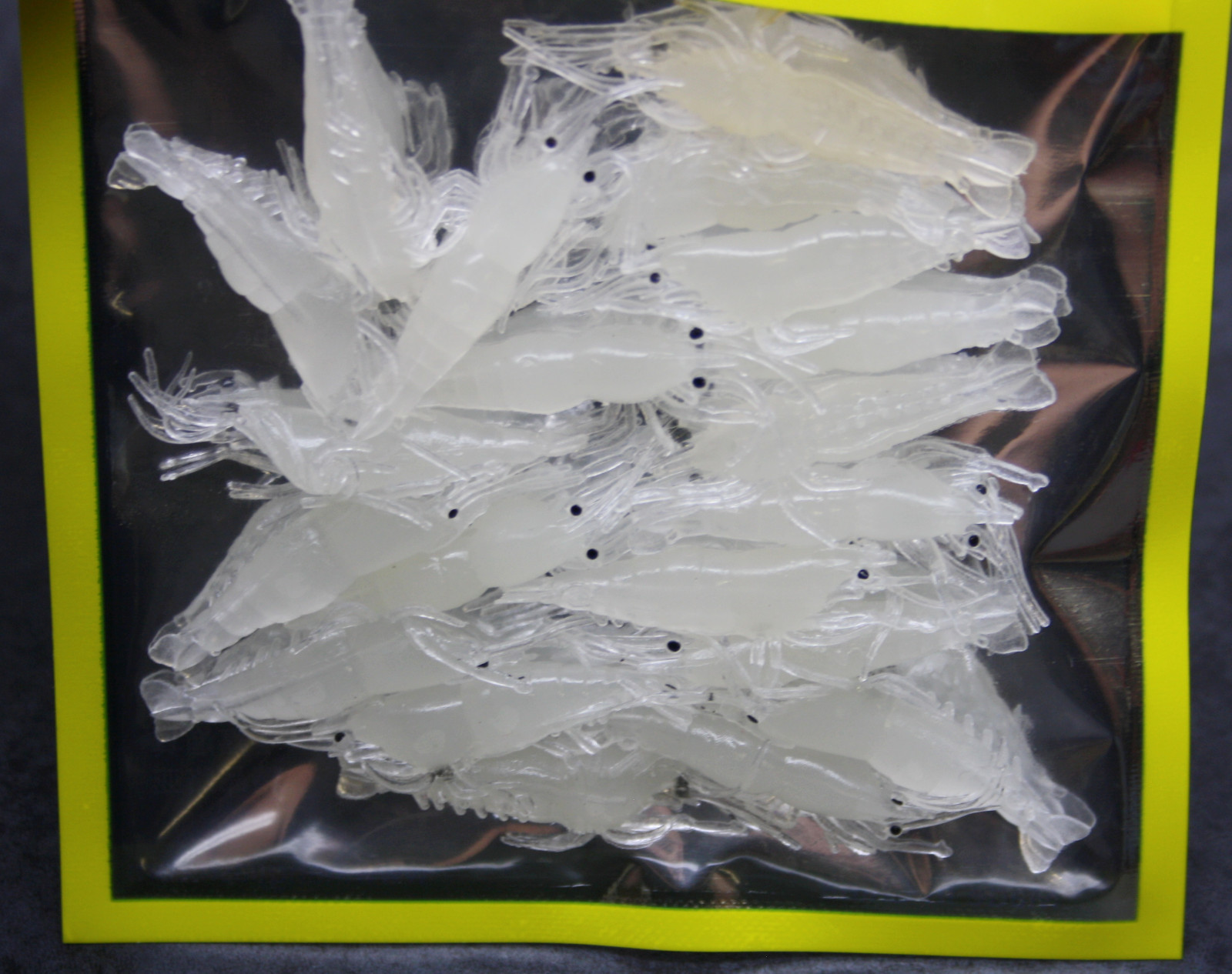 Soft plastic prawns X20, 4.8cm. Soft Lure, Shrimp, Yabbie, Nipper ...