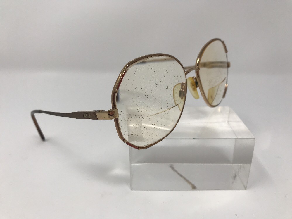 Safilo Eyeglasses 4512 714 52-19-135 Gold Flex Hinge Italy J361 | eBay