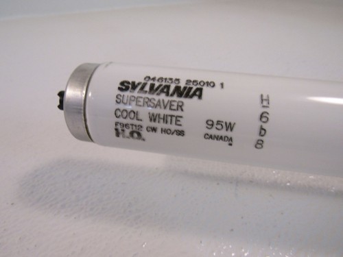 Sylvania 95W Fluorescent Lamp F96T12-CW-HO-SS 96in Cool White ...