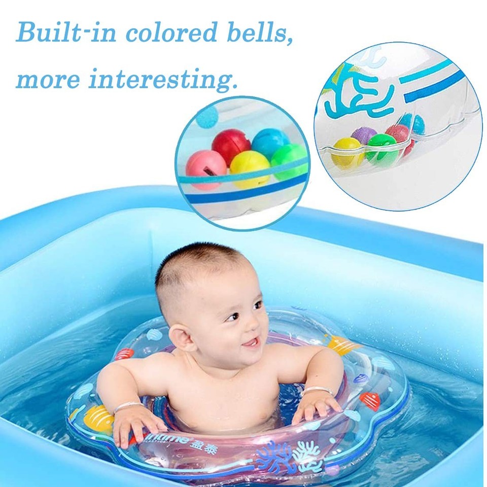 Baby Swimming Float Ring,Baby Inflatable Pool Floatie Baby Water Float ...