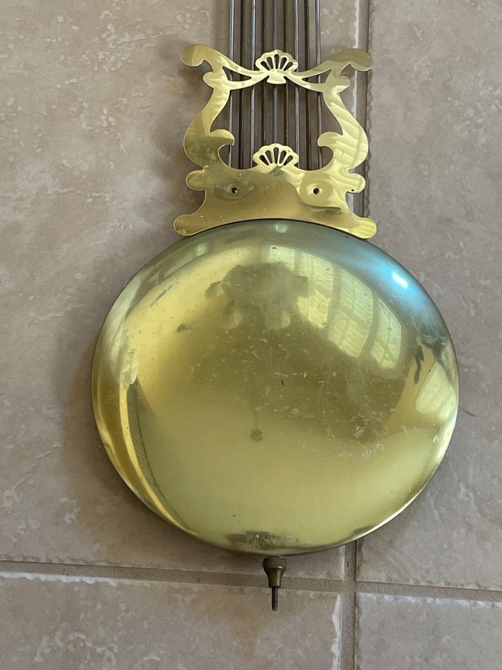 Grandfather Clock Pendulum Triple Chime Movement Ridgeway Howard Miller ...