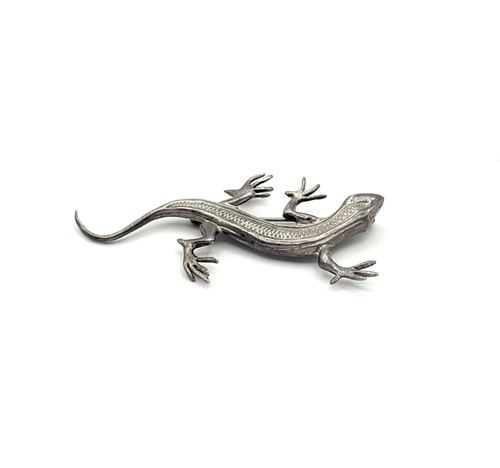925 Sterling Silver Salamander Pin/Brooch | eBay