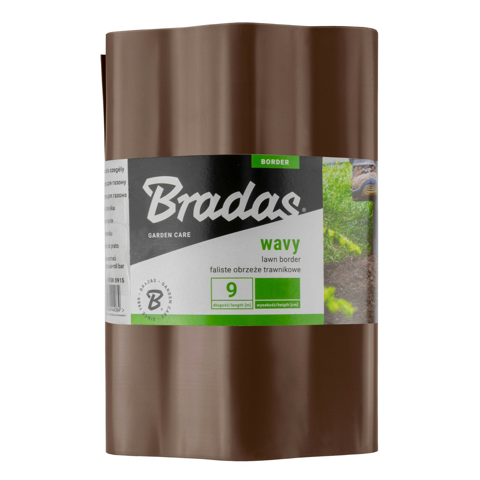 LAWN EDGING, Garden Wall Border Fence Separator Path Breaker, 2 Types ...