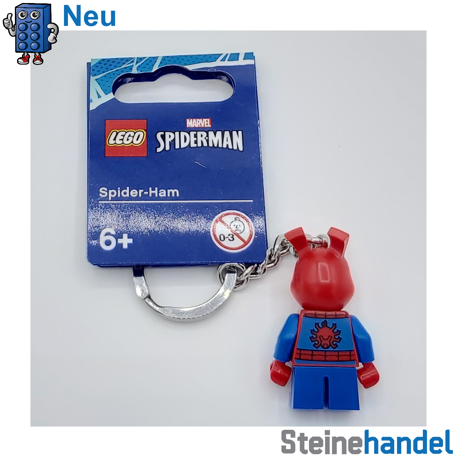LEGO® Schlüsselanhänger Marvel Spiderman Key Chain | eBay