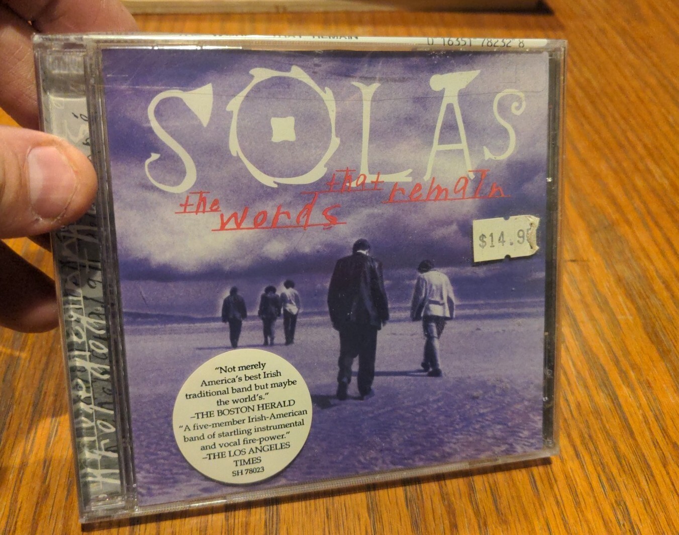 Solas The Words That Remain CD - Irish Traditional Band 1998 Shanachie 12 Songs 16351782328 | eBay