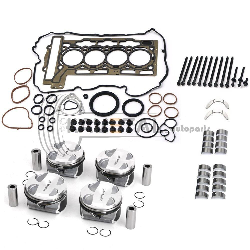 N12 N16 Engine Piston Gasket Rebuild Kit For Mini Cooper R55 R56 R57 ...