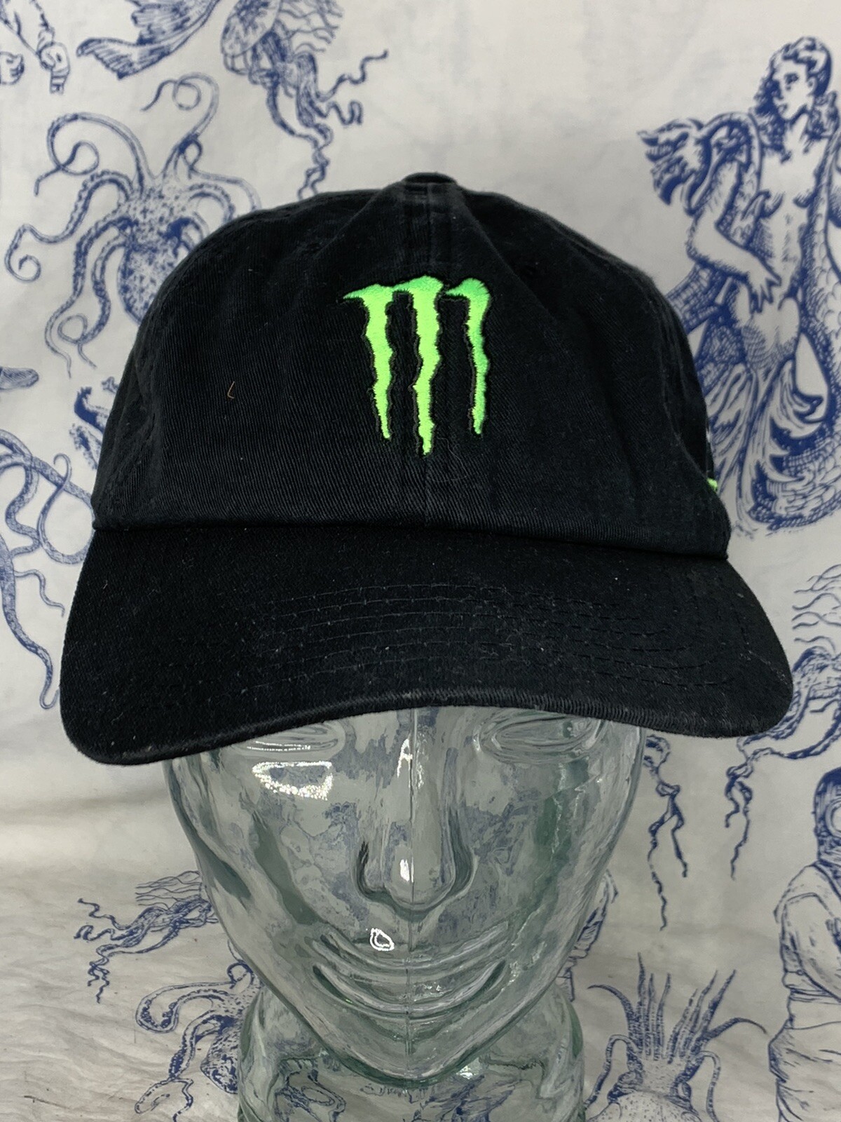 RARE Monster Energy Drink Zero Sugar Promo Strapback … - Gem