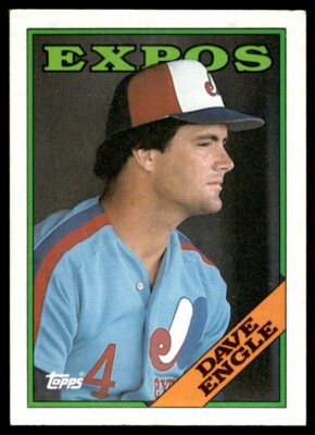 1988 Topps #196 Dave Engle Montreal Expos | eBay