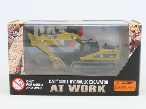 HO Scale Norscot At Work 55436 Die-Cast CAT 320D L Hydraulic Excavator ...