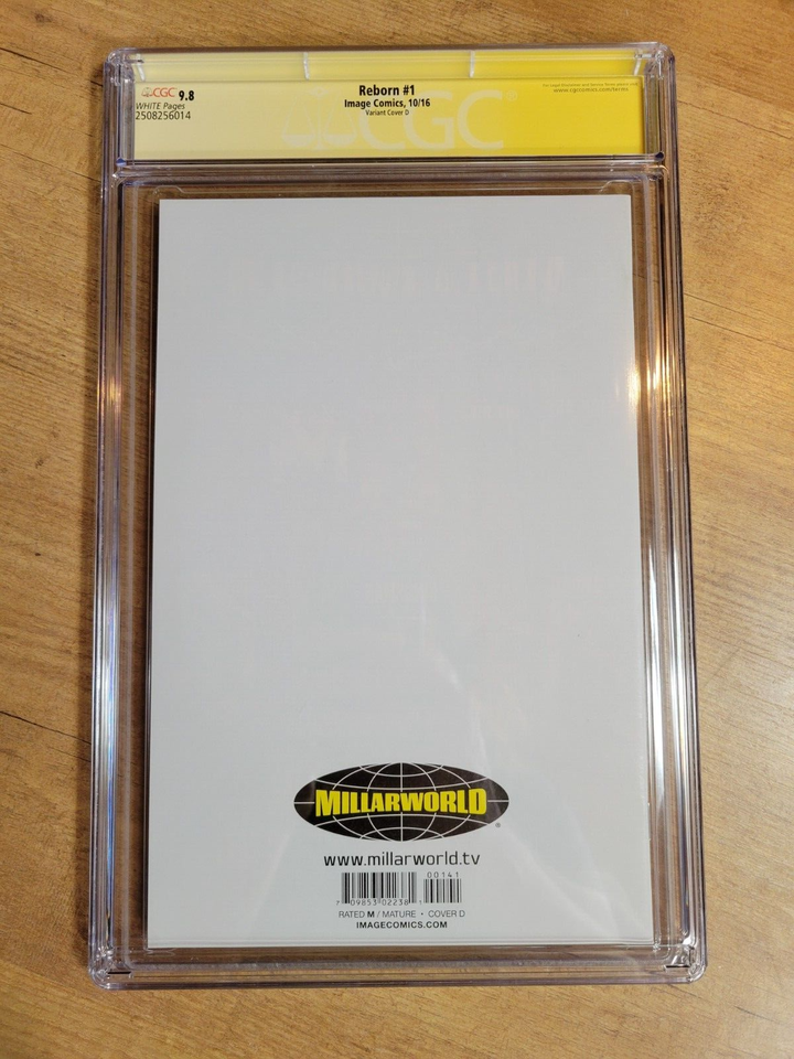 Reborn #1 CGC 9.8 Image Comics 2016 Variant Cover D - Signed by Greg ...