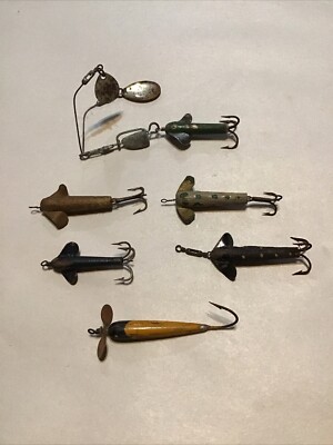 Vintage Lot of Six Devon Style Fishing Lures Lot 2 | eBay