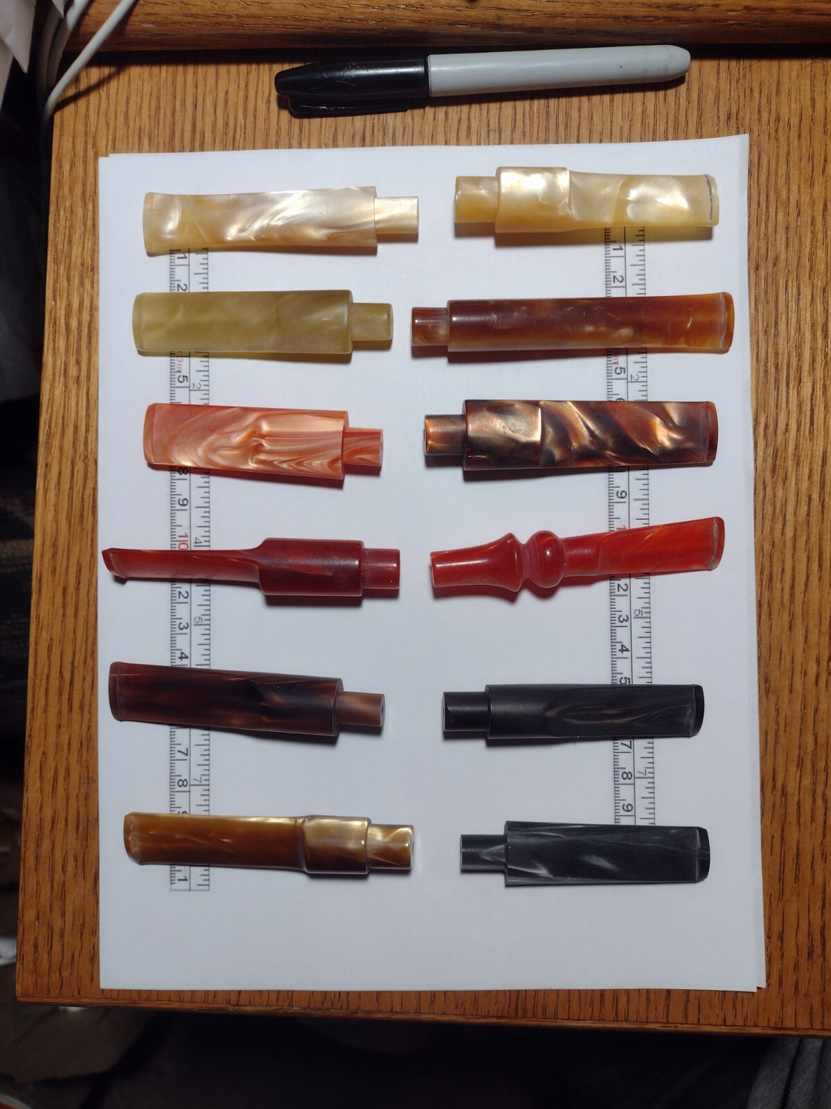 Choose pipe stem mouthpiece bit from description, price per LUCITE stem ...