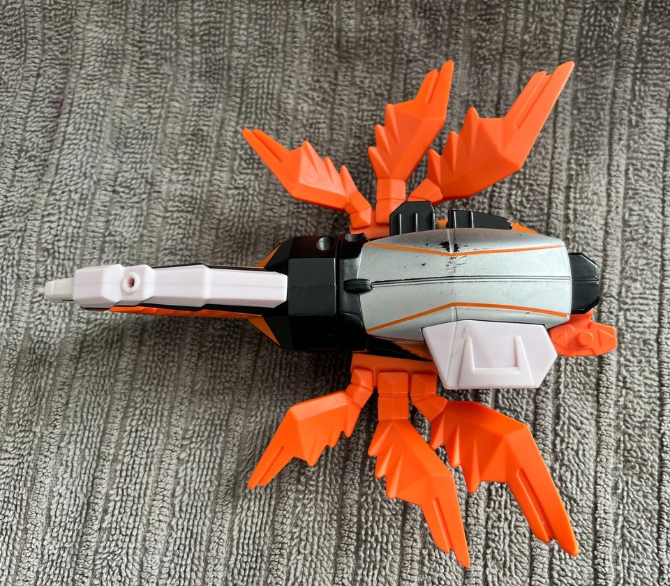 POWER RANGERS BEETLE ZORD & GREEN RANGER FIGURE SAMURAI ZORD | eBay