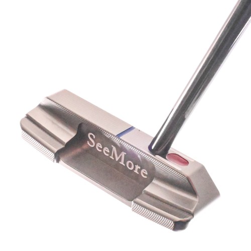 SeeMore M7 Tour Gray Heel-Shafted Putter 34" LEFT HANDED +HC | eBay