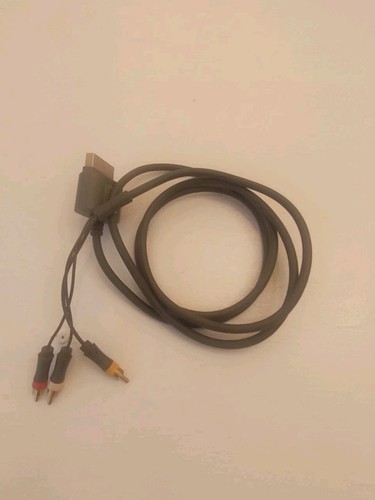 Genuine OEM Microsoft Xbox 360 Component HD AV Cable Composite RCA HDTV ...