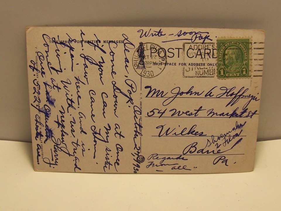 Postcard Smith Memorial Monument Fairmount Park Phila. PA. | eBay