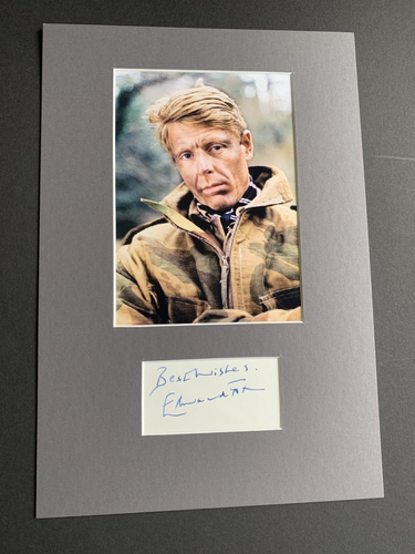 EDWARD FOX signed Briefkarte/Passepartout 20x30 Autogramm | eBay.de